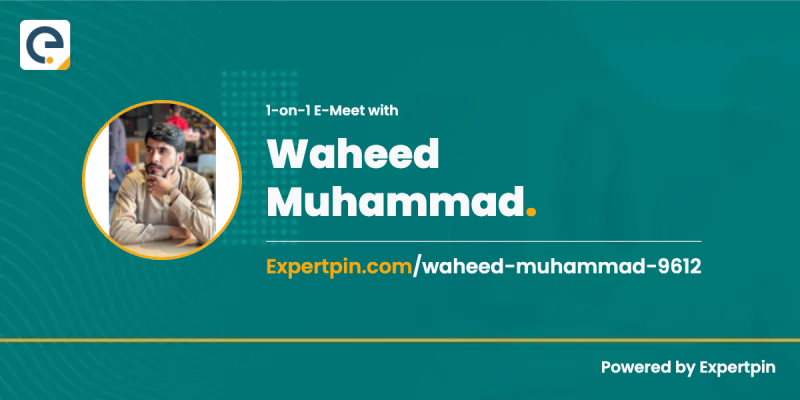 Waheed Muhammad. E-meet on Expertpin