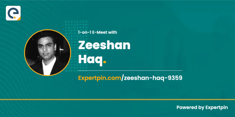 Zeeshan Haq. E-meet on Expertpin